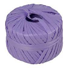 RAFIA PLASTICA LILA | Distribuidora los escudos